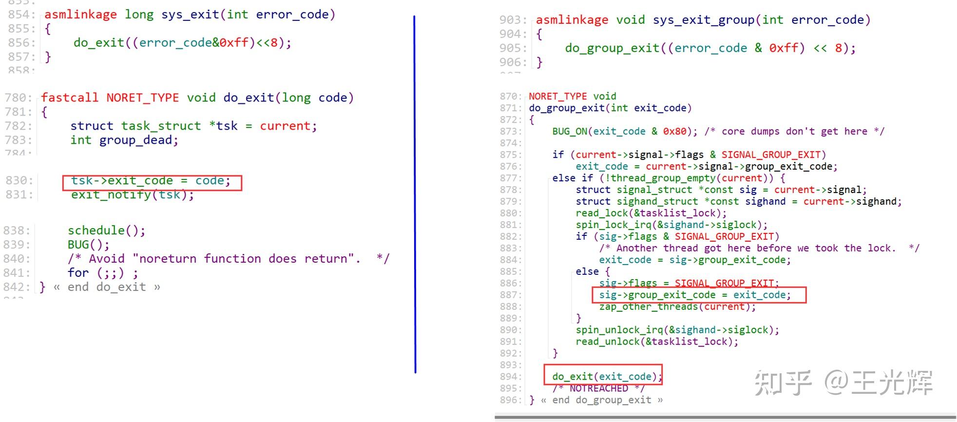 Task struct exit signal exit state exit code linux 2 6 11 