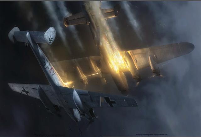 二战德国夜空战场的主角，Bf110夜间战斗机和兰开斯特轰炸机 - 知乎