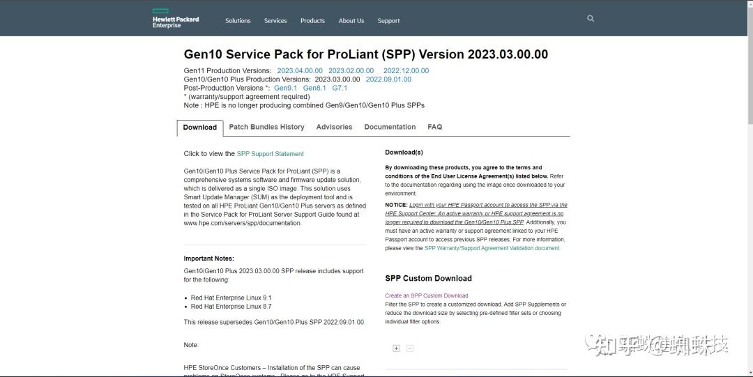 惠普/慧与 HPE 服务器固件升级详细教程 - 知乎