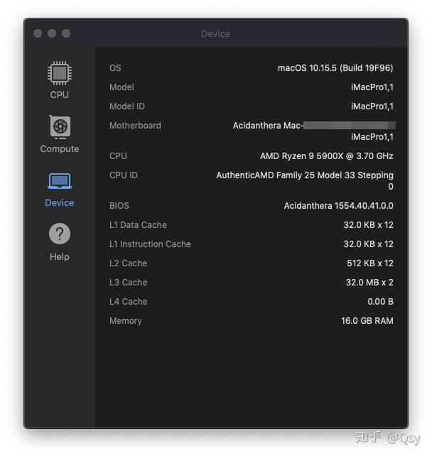 AMD YES！3A黑苹果主机达成（5900x+技嘉B550+RX5600xt）