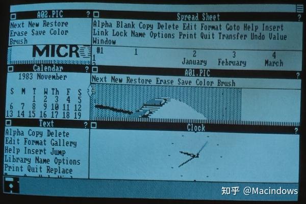 Windows 1.0开发历程和程序集 - 知乎