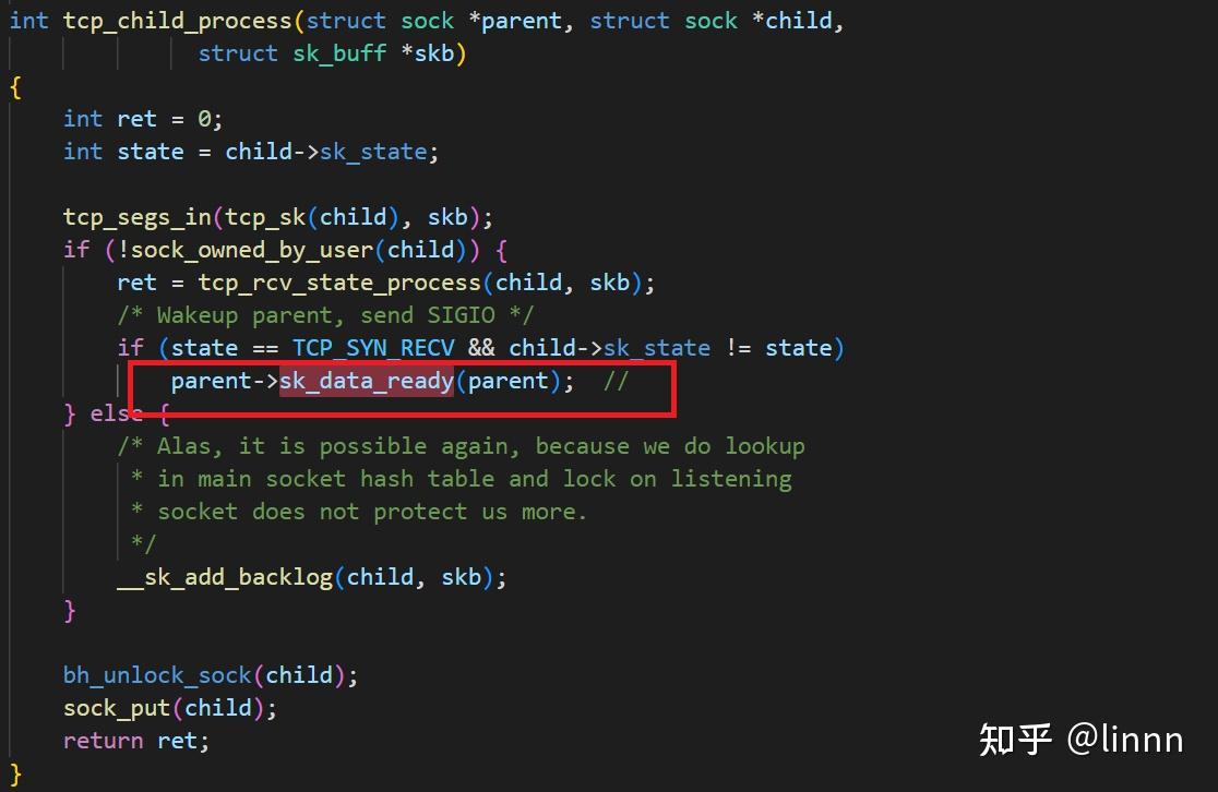 协议栈中tcp accept 流程分析 - 知乎