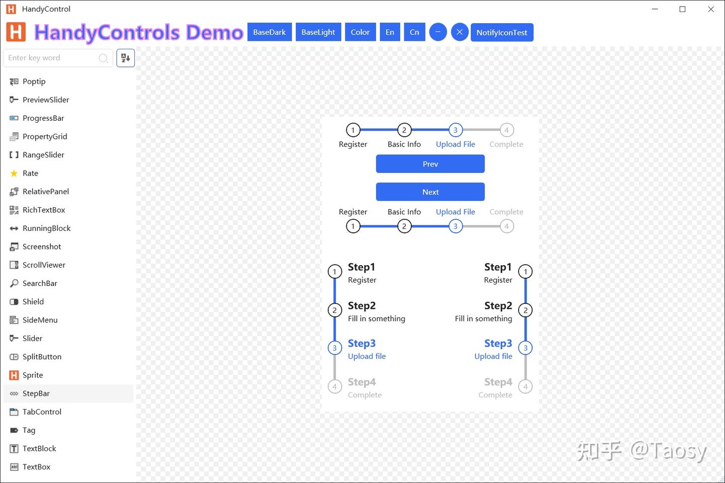 【1.8 HandyControl：80余种控件使用案例】WPF案例代码解析 - 知乎