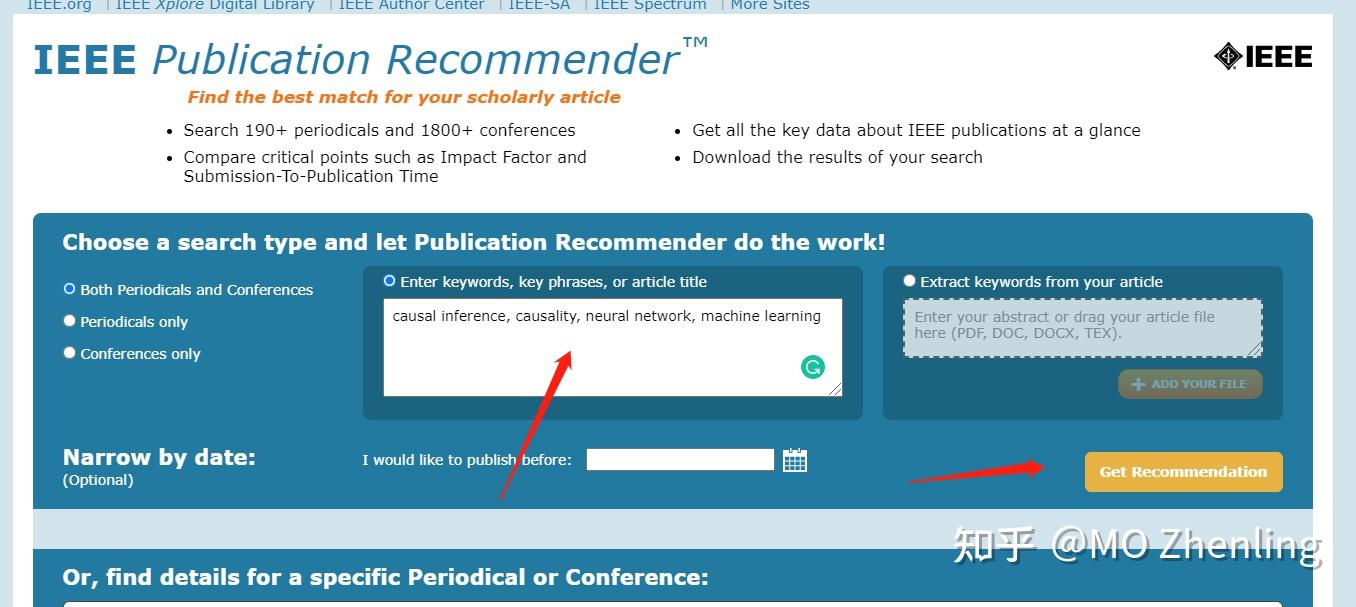 IEEE Publication Recommender ieee-publication-recommender