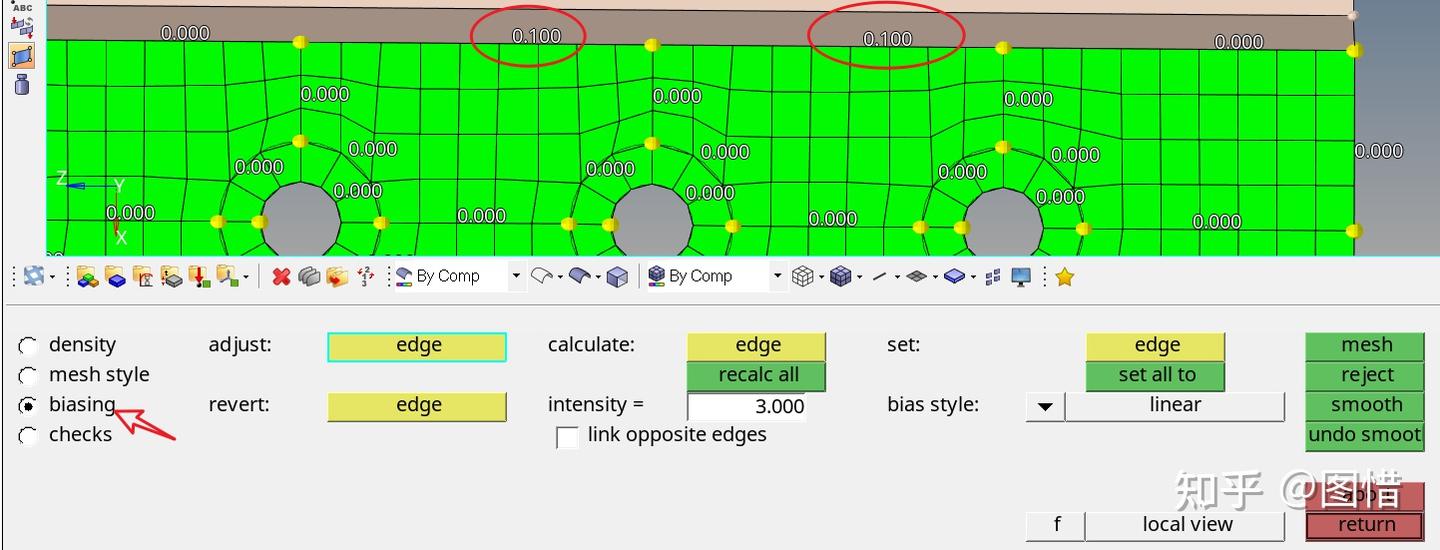 2D如何划分结构化网格总结——HyperMesh速通10 - 知乎