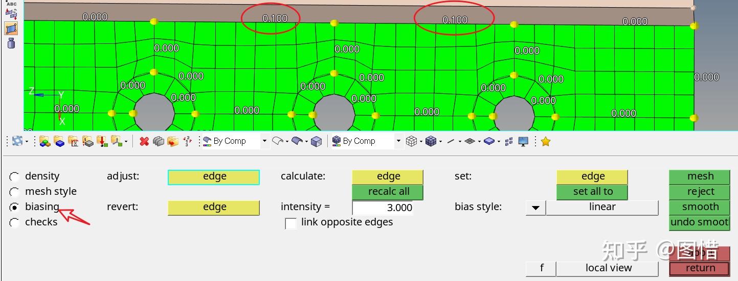 2D如何划分结构化网格总结——HyperMesh速通10 - 知乎
