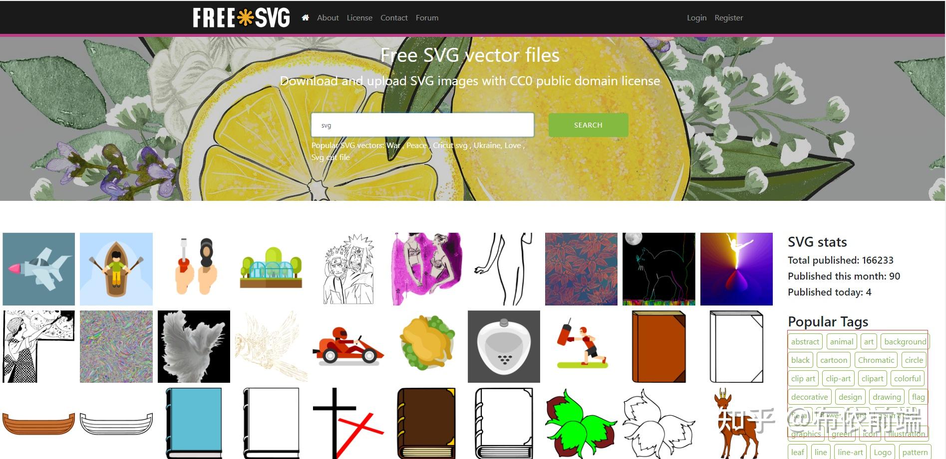 推荐 4 个常用的免费SVG图片资源和1个svg学习文章 - 知乎