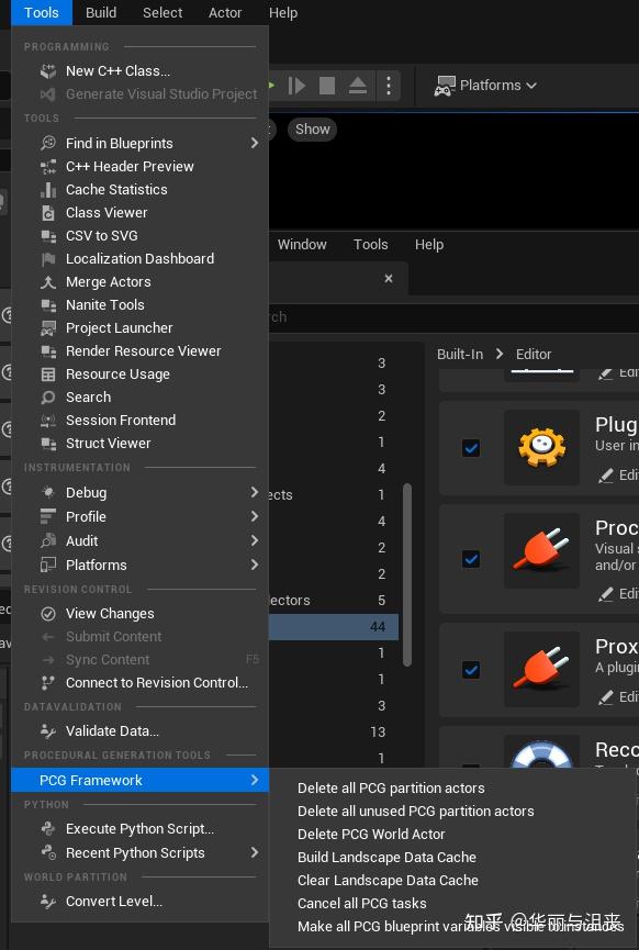 UE5.1 PCG plugin探索(UE5程序化生成/Procedural Content Generation Framework) - 知乎