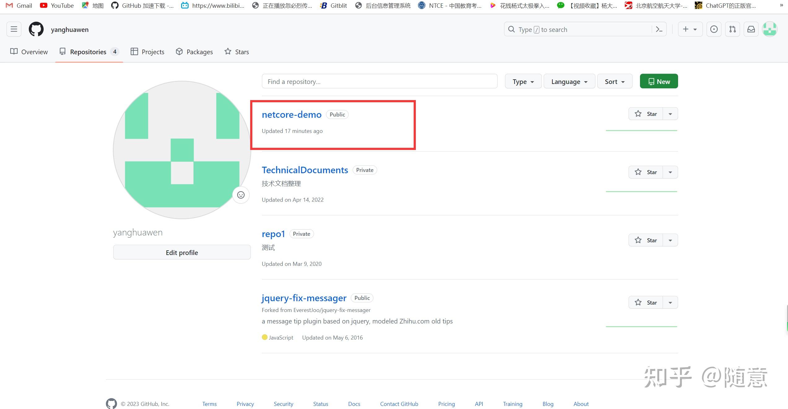 github 新建仓库过程 - 知乎