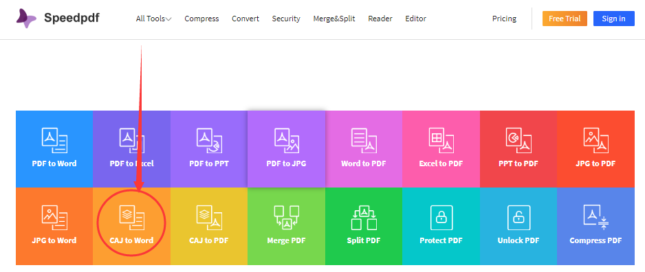 如何使用speedpdf免费将CAJ转换Word？可以免费使用几次？ - 知乎