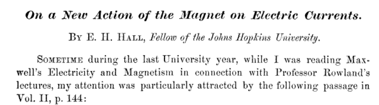 霍尔效应（Hall effect） - 知乎