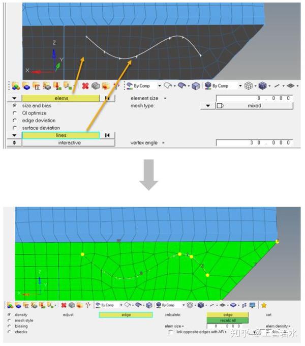 【HyperMesh宝典】Automesh 介绍 - 知乎