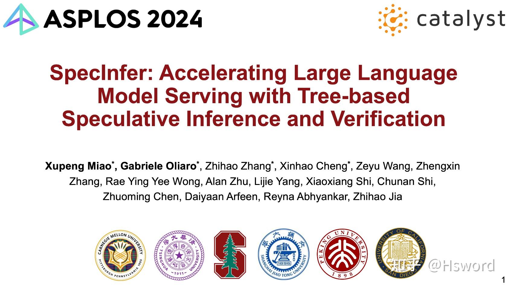 ASPLOS 2024 参会评述随笔 - 知乎