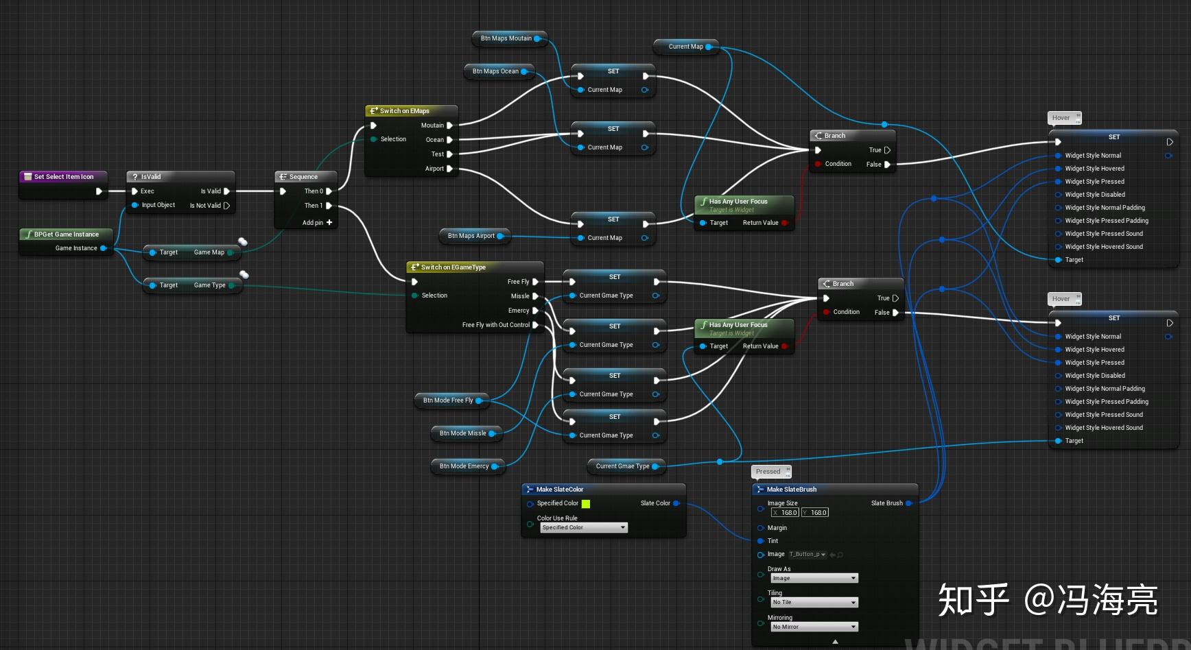UE4 自定义的Button Normal Hover Pressed事件 - 知乎