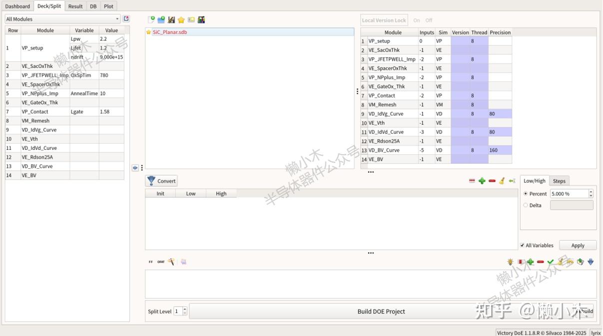 Silvaco TCAD｜ Victory DoE的基本使用方法（一） - 知乎