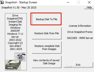 drive snapshot备份、还原、浏览系统 - 知乎