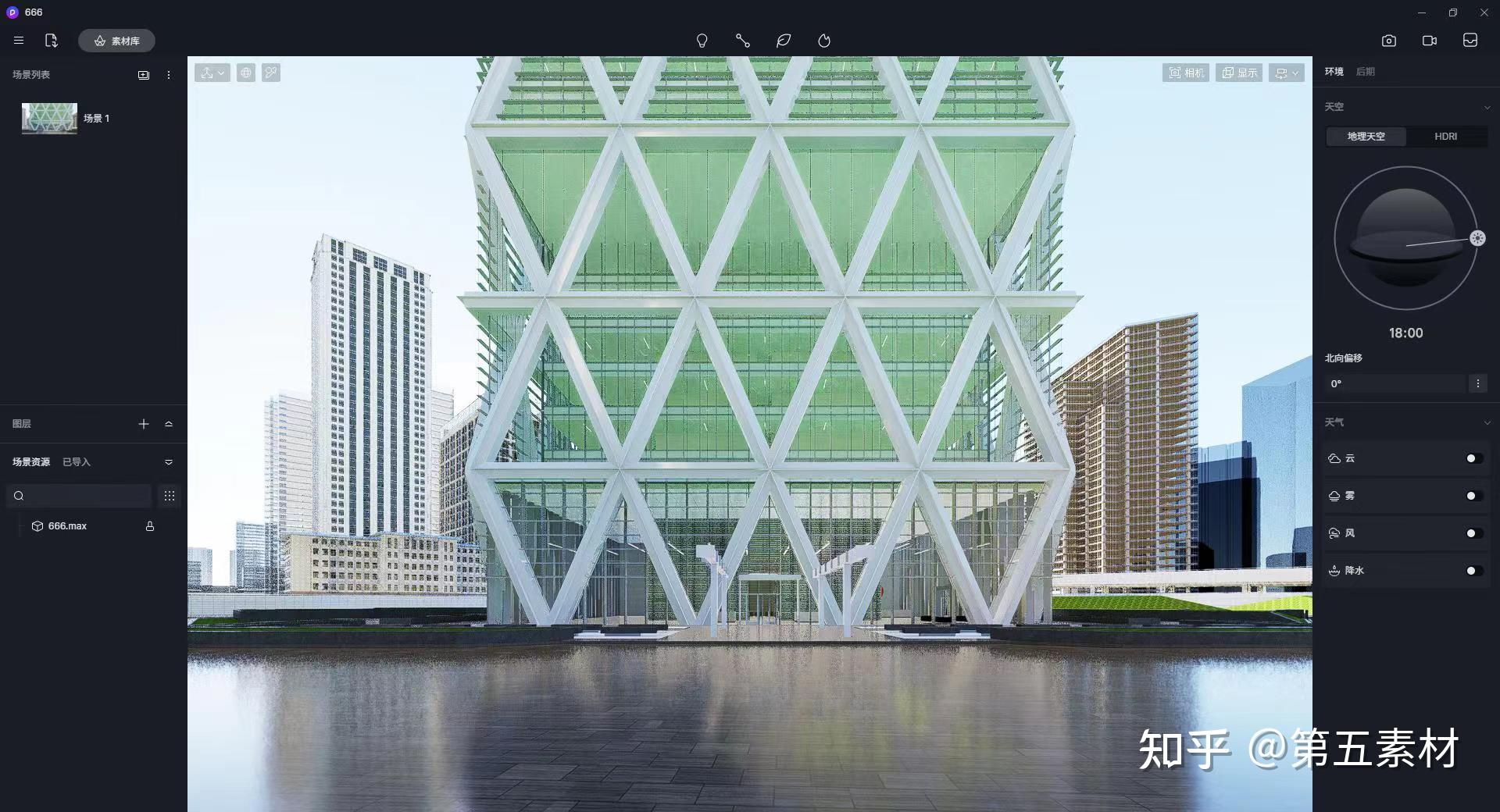 D5渲染器商业效果渲染参数分享 - 知乎