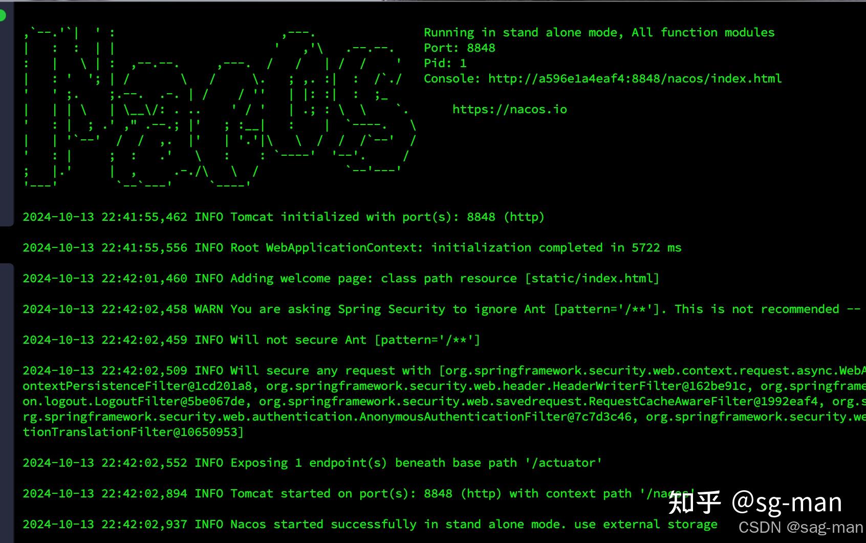 Docker安装Nacos(v2.1.1)做为dubbo的注册中心 - 知乎