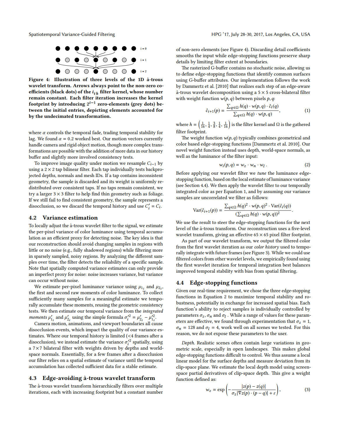 Spatiotemporal Variance-Guided Filtering: Real-Time Reconstruction Path ...