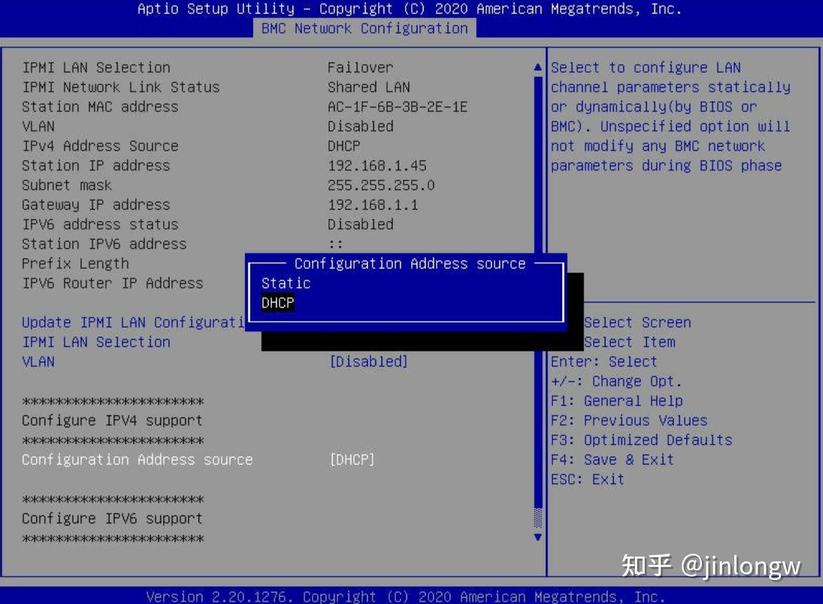 IPMI设置_X11主板BIOS中配置IP及测试 - 知乎