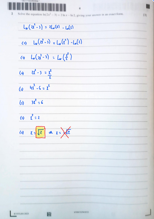 独家！A-Level数学P1、P3真题解析，文末附备考秘籍！ - 知乎