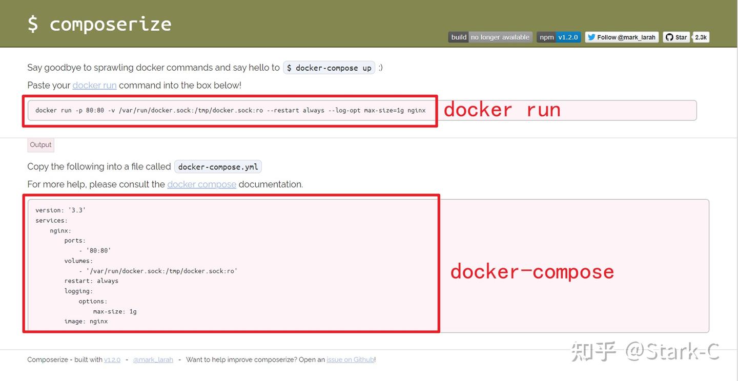 泰裤辣！NAS必备神器之『 Composerize 』，无需模版也能轻松docker - compose - 知乎
