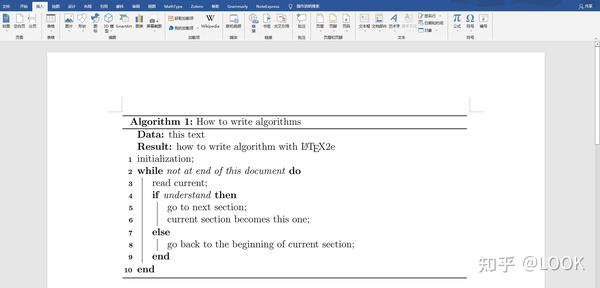 使用Aurora+Algorithm2e在word中输入伪码 - 知乎