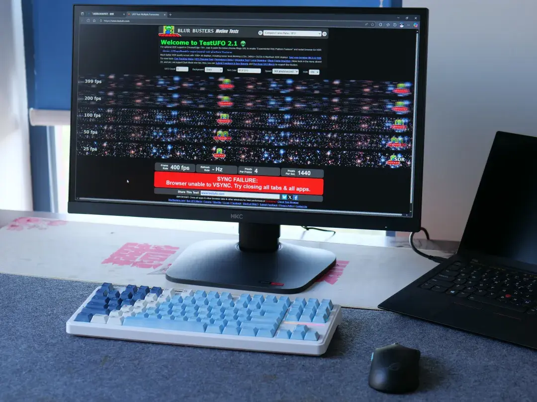 420Hz刷新率屏幕有多强？HKC UG25EF体验 - 知乎