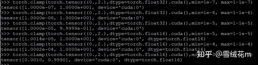 torch.clamp使用注意事项 - 知乎