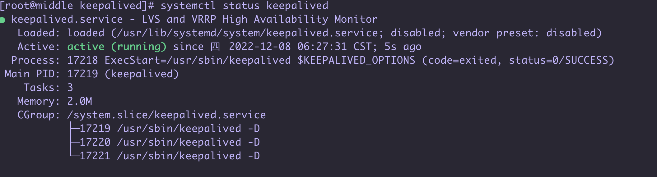 keepalived 主备使用 - 知乎