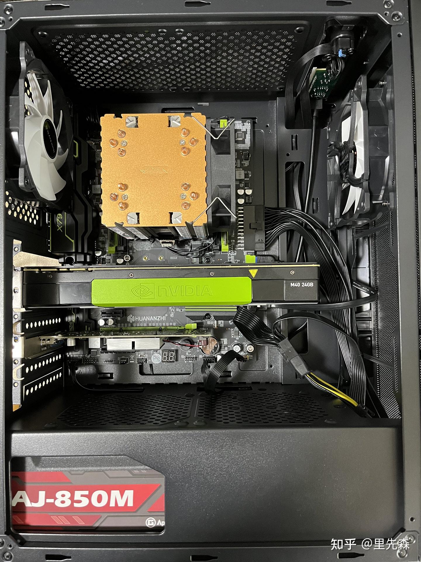 Tesla M40\P40 训练机组装与散热改造 - 知乎