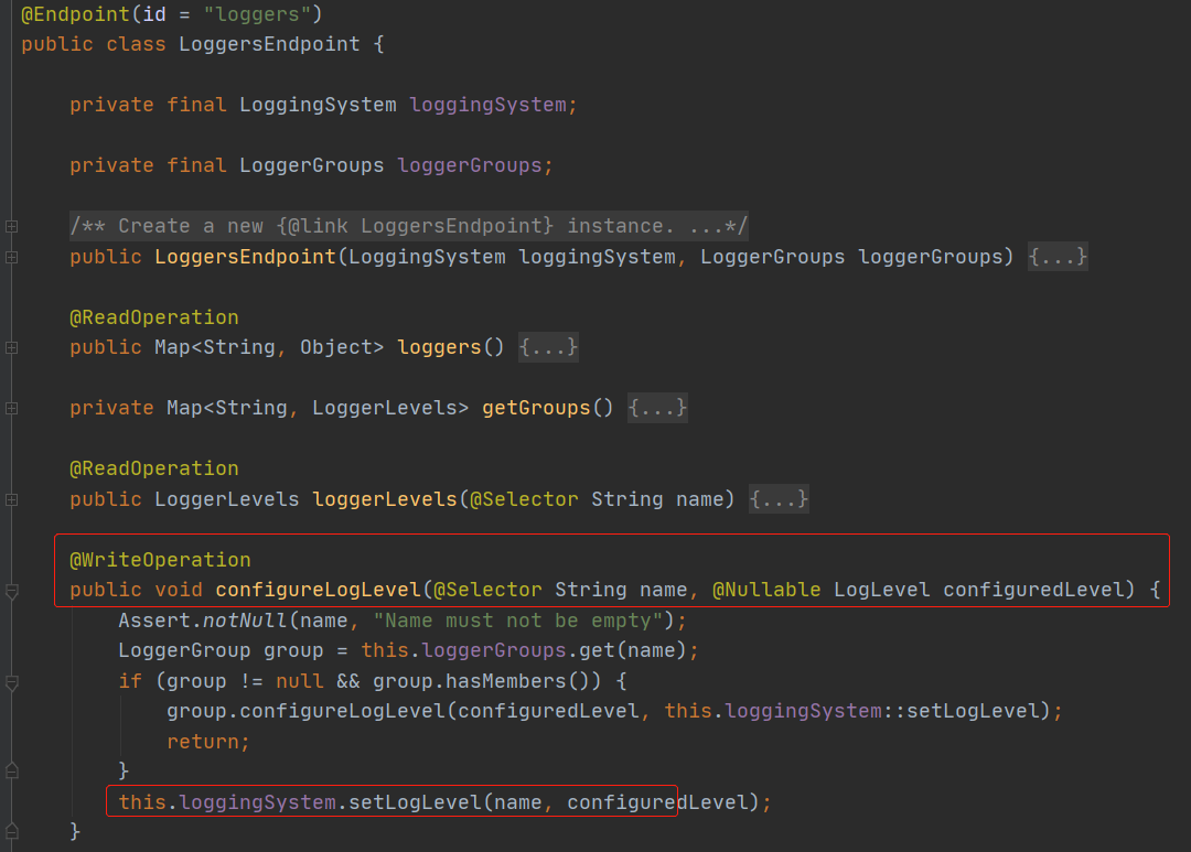 Spring boot动态修改日志级别 - 知乎