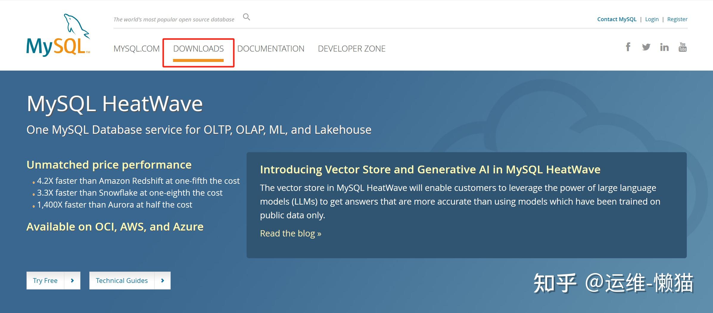centos7安装MySQL8.0数据库 - 知乎