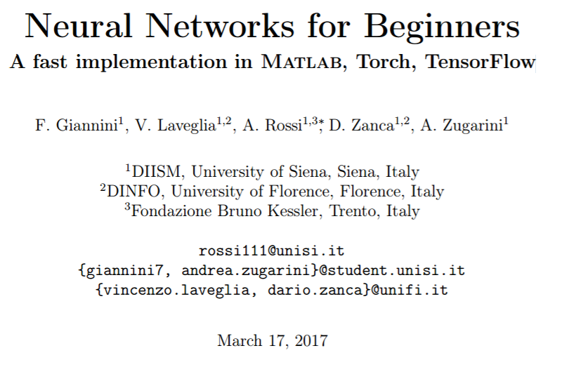 初学者如何选择神经网络环境？对比MATLAB、Torch和TensorFlow - 知乎