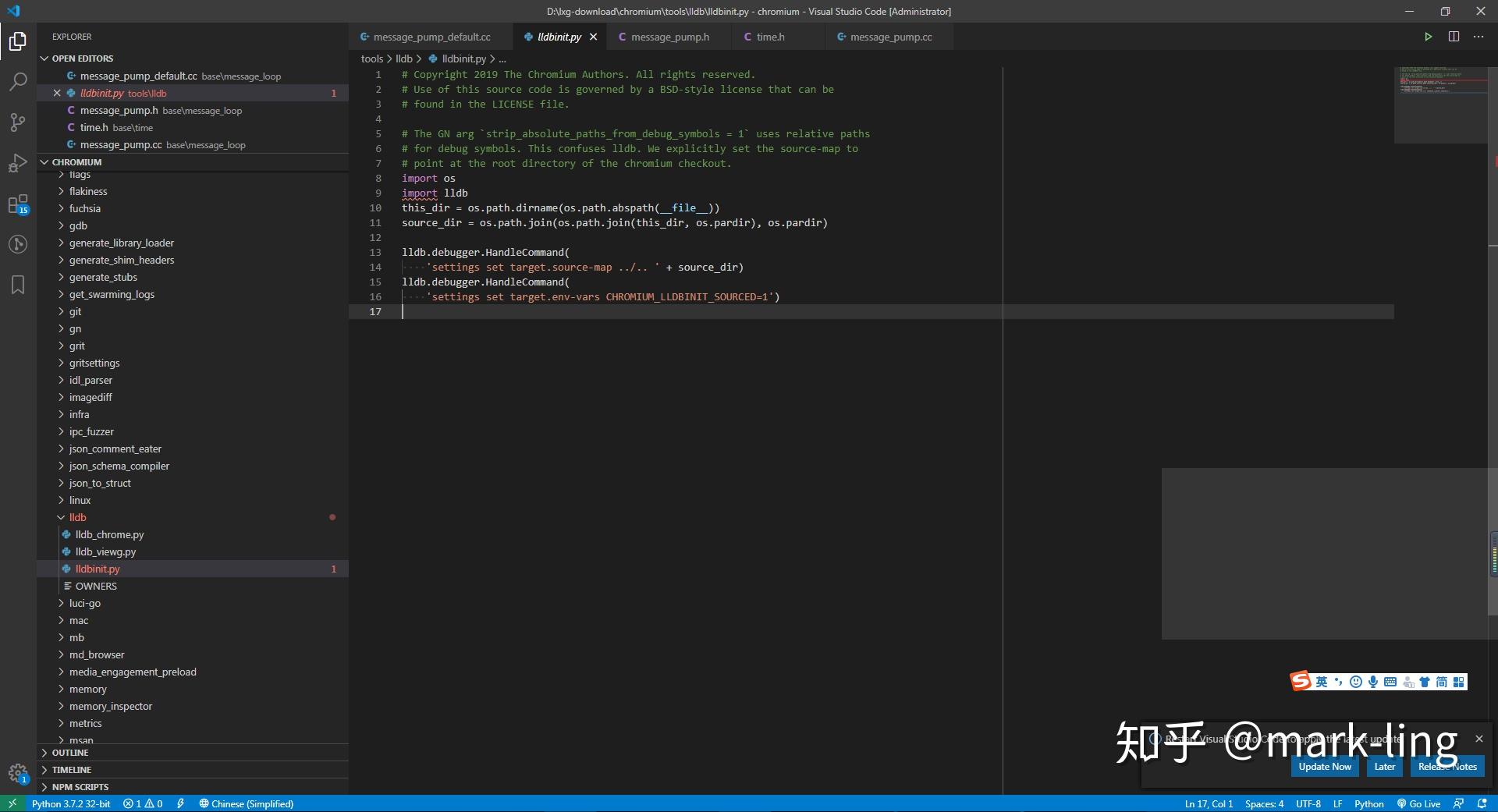 Chromium源码学习（1）—— 构建，调试 - 知乎