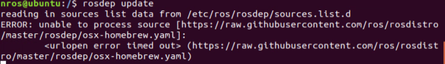 解决rosdep init和rosdep update失败的问题 - 知乎
