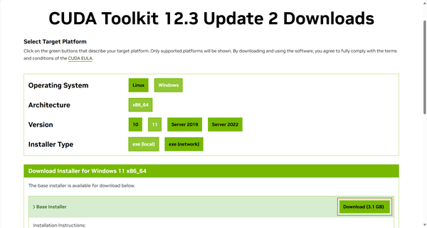 环境配置指南 – CUDA+cuDNN+PyTorch 安装 - 知乎