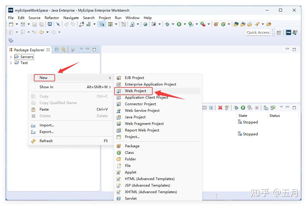 Java Web开发, myeclipse配置本地的tomcat、部署项目、启动项目、超详细小白保姆级教程 - 知乎