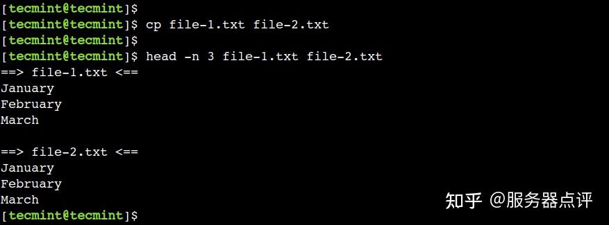 如何在Linux中使用“head”命令 [8个有用示例] - 知乎