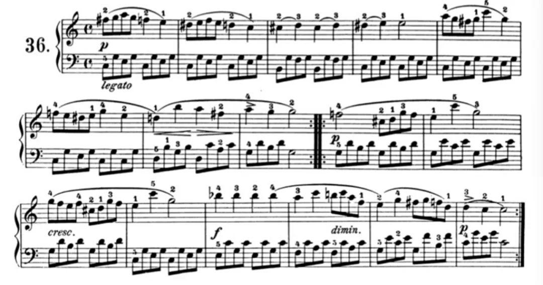 盘点车尔尼599必练曲目（附全套乐谱） - 知乎