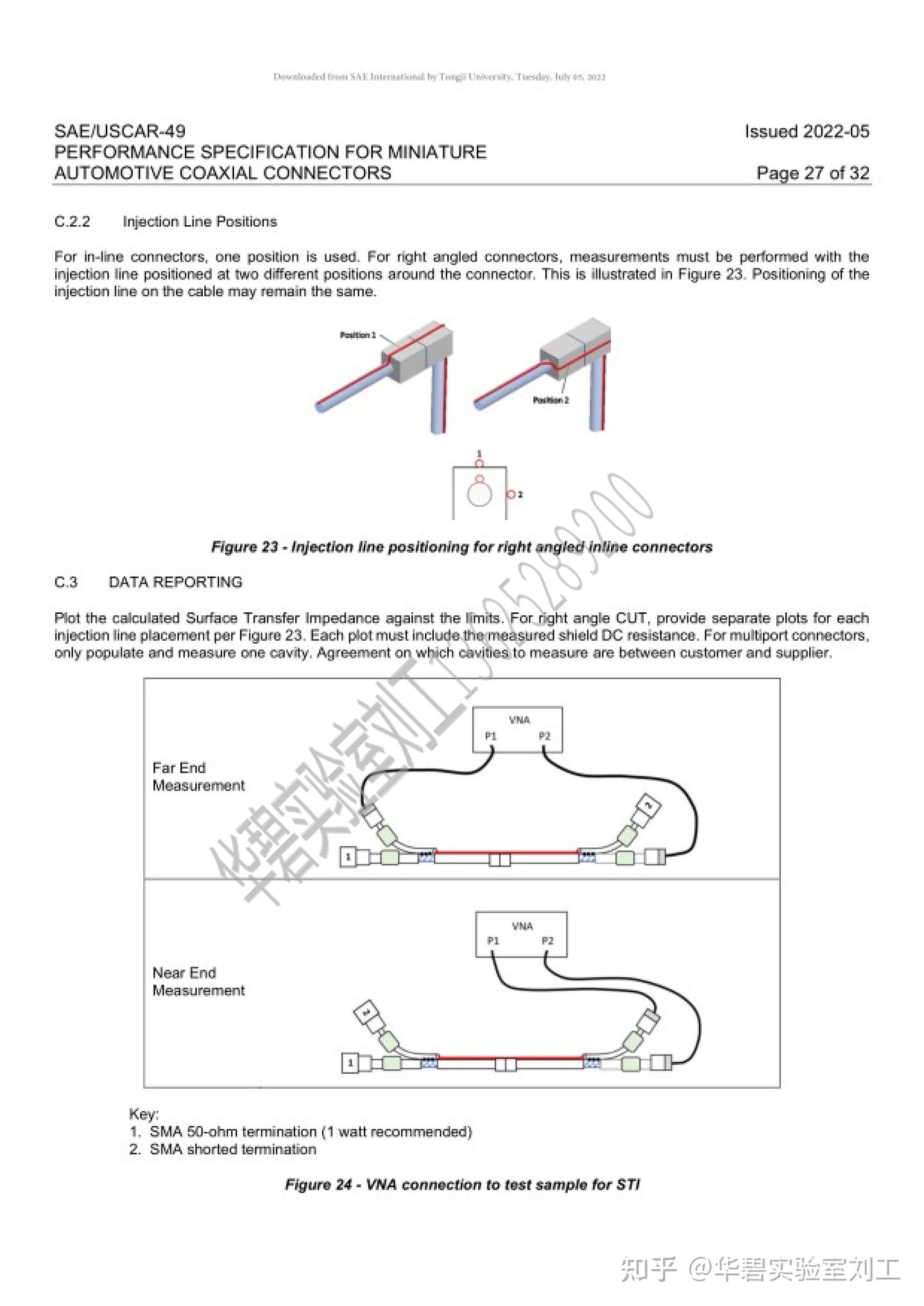 MINI FAKRA SAE USCAR49测试规范 - 知乎