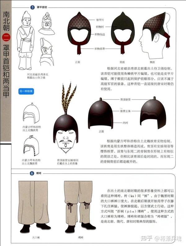 中国历代甲胄之南北朝 知乎