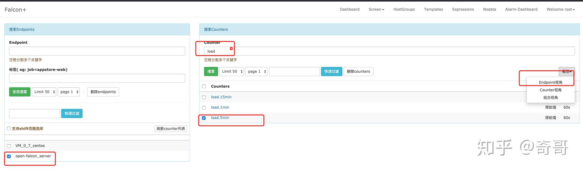Open-falcon-基础系列(四)-简单Web使用 - 知乎