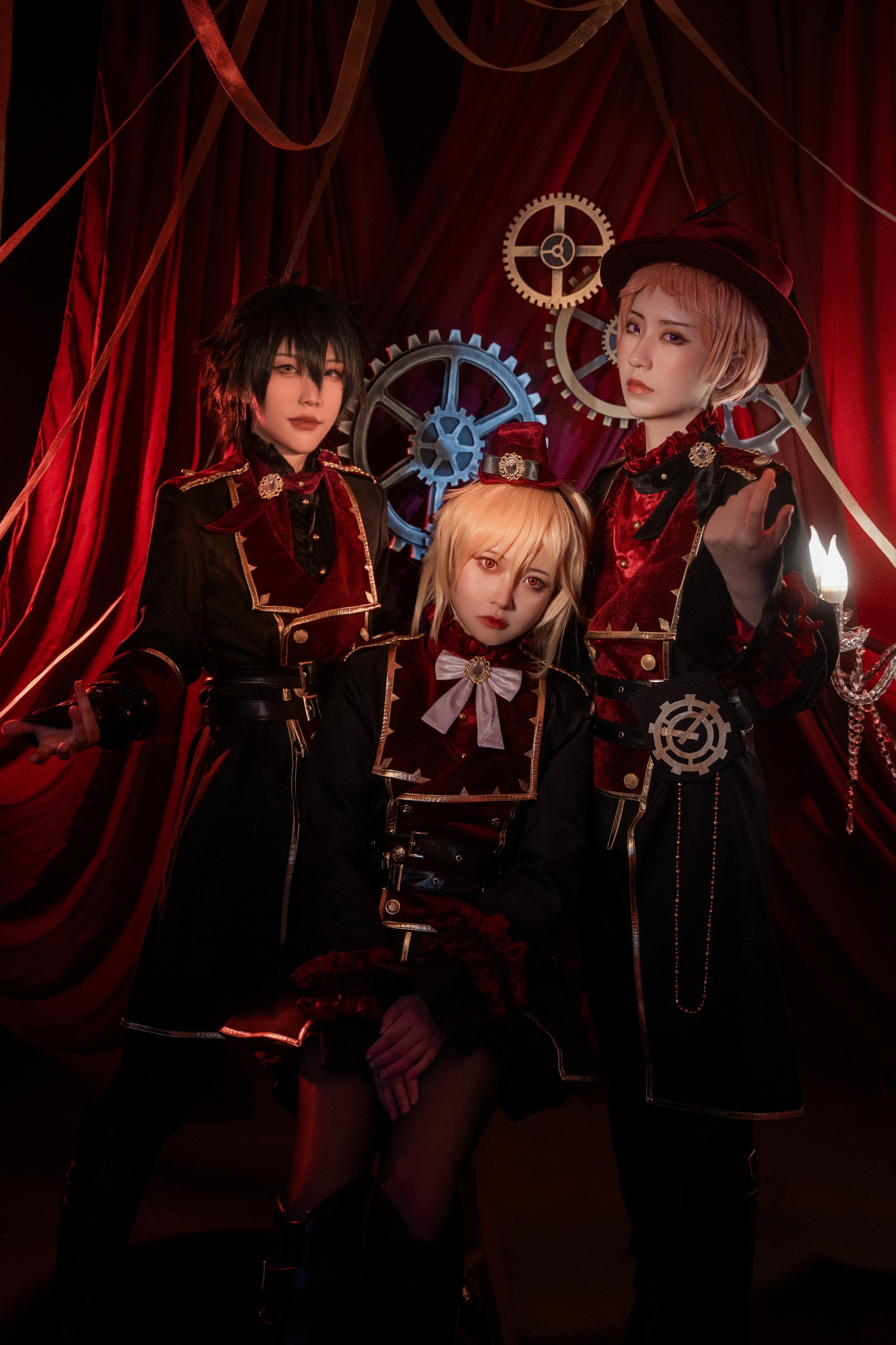 《偶像梦幻祭》仁兔成鸣x影片美伽x斋宫宗cosplay - 知乎