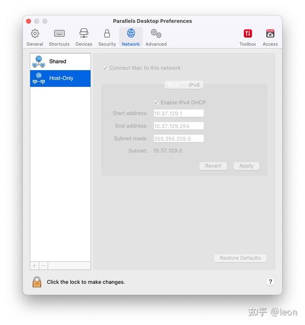 Parallels Desktop 的两种默认网络模式 - 知乎
