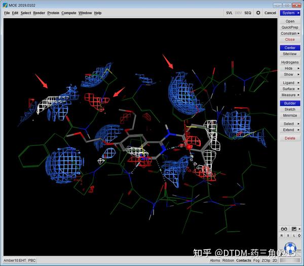 计算机辅助药物设计的基础操作（MOE） - 知乎