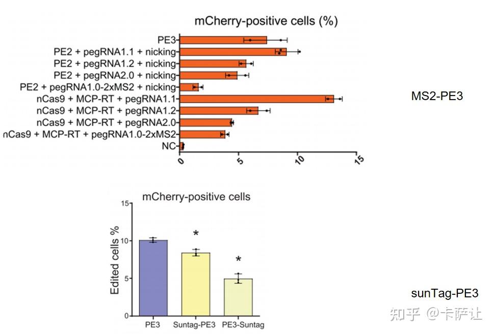 分离式的prime editor系统的灵活性极大增强，包装尺寸更小！ - 知乎