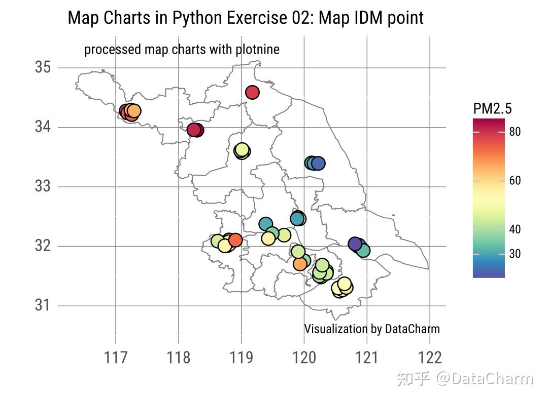 绘图提高篇 | Python - IDW插值计算及可视化绘制 - 知乎