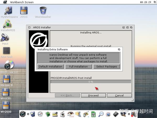 穿越时间·安装你没见过的AROS操作系统Icaros Desktop Light 2.3.0 - 知乎