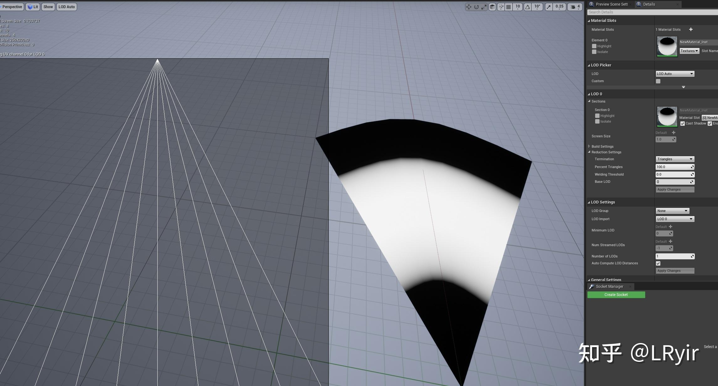UE Procedural Mesh 程序化模型 - 知乎